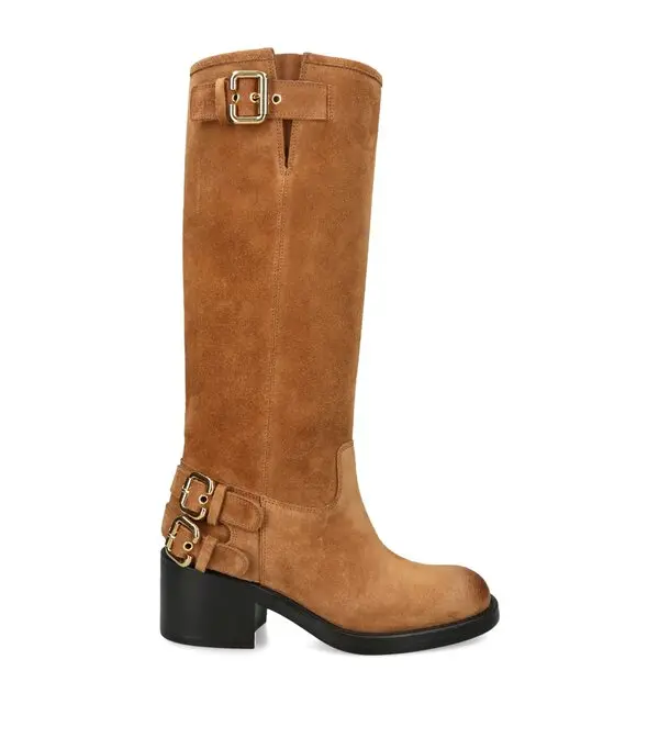Chloé Suede Dakota Boots 60