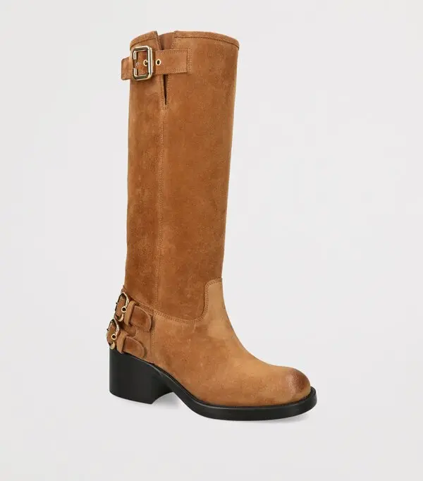 Chloé Suede Dakota Boots 60