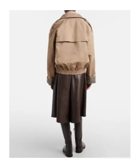 Brunello Cucinelli Leather Bermuda Shorts