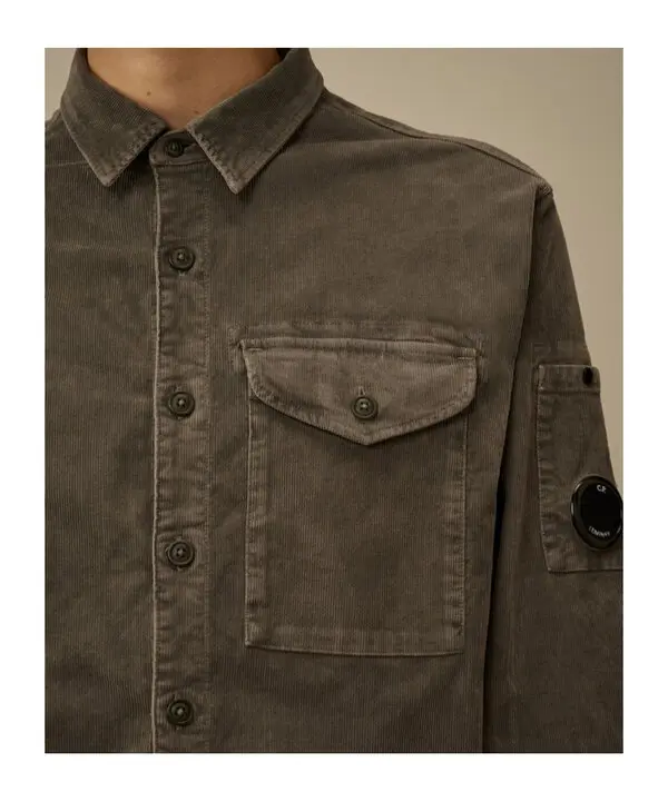 C.P. COMPANY Corduroy Long-sleeve Shirt