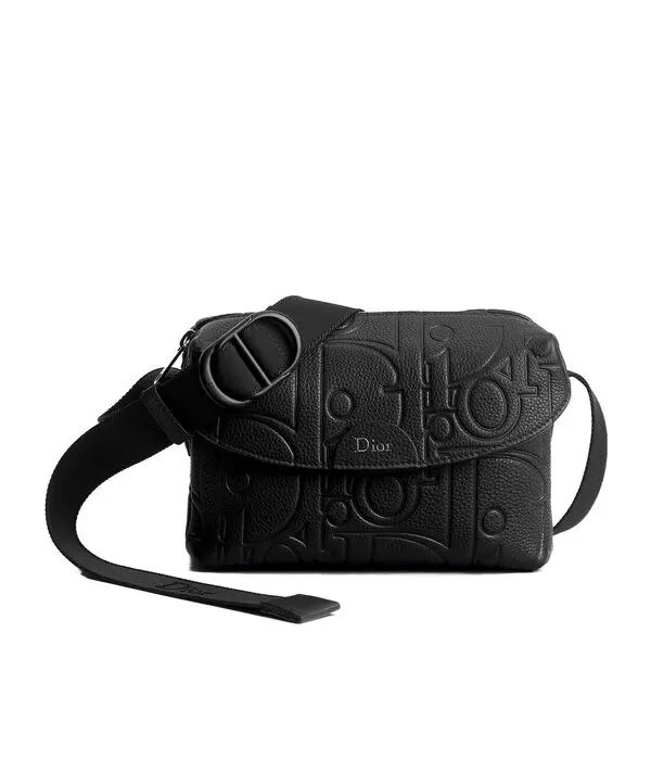 Dior Mini Jett Zipped Messenger Bag