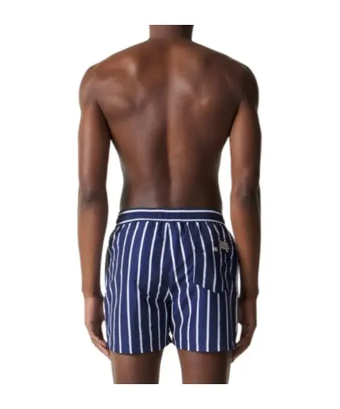 Polo Ralph Lauren Stylish Versatile Striped Swim Trunks