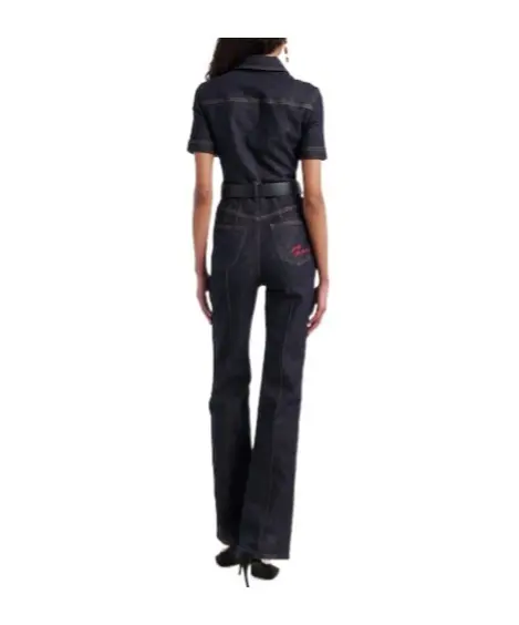SELF-PORTRAIT Denim Overalls
