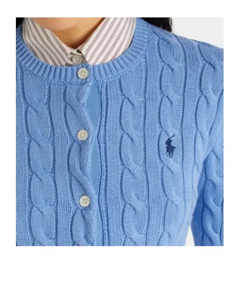Polo Ralph Lauren Cable-knit Cotton Cardigan