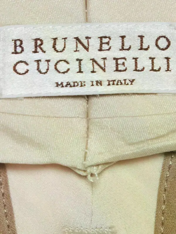 Brunello Cucinelli Tailored Zip-up Trousers