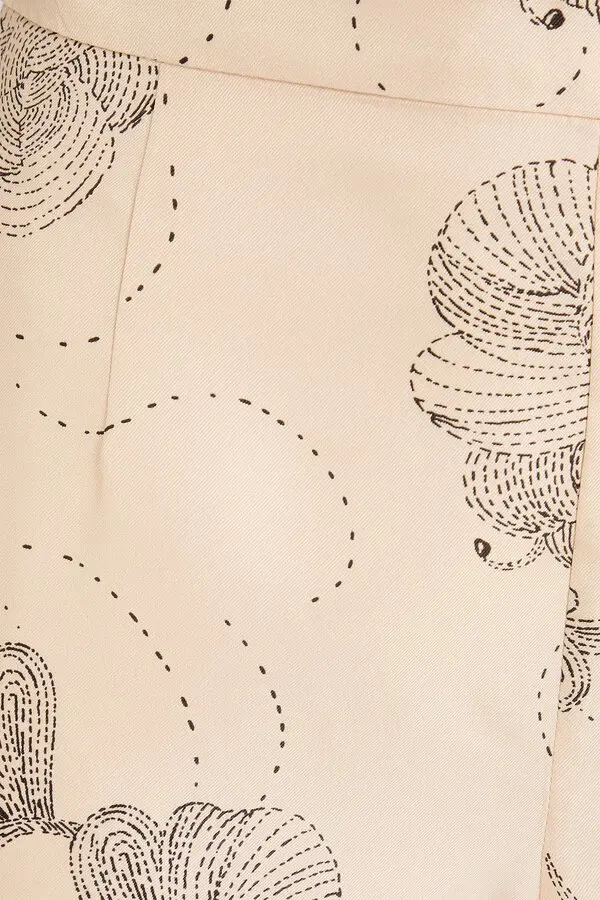 Zimmermann Floralprint Silktwill Flared Pants