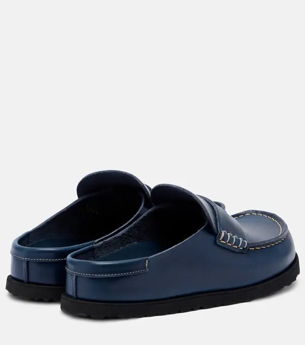 BIRKENSTOCK Naples Leather Mules