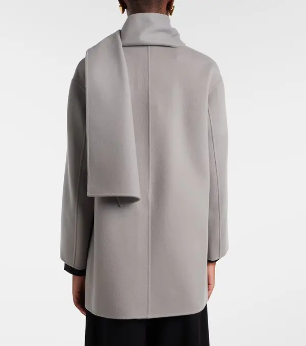 Max Mara Virgin Wool Coat - Blue