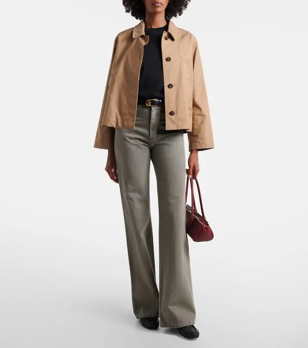 Max Mara Cotton, Silk, And Cashmere Knitted Top - Black