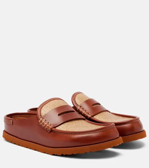 BIRKENSTOCK Naples Mules - Brown