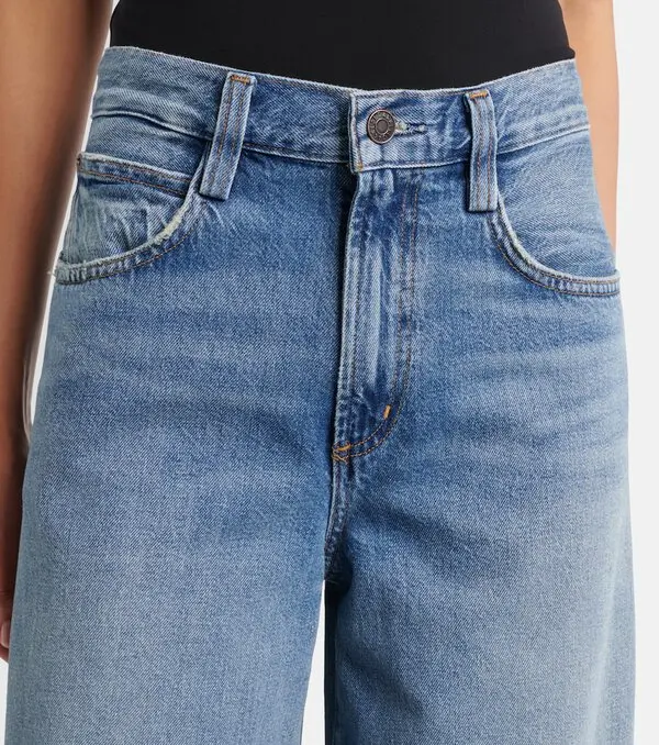AGOLDE Lantern Barrel-leg Jeans - Blue