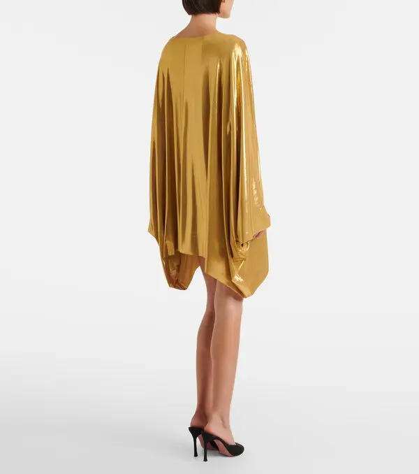 Norma Kamali Lamé Kaftan