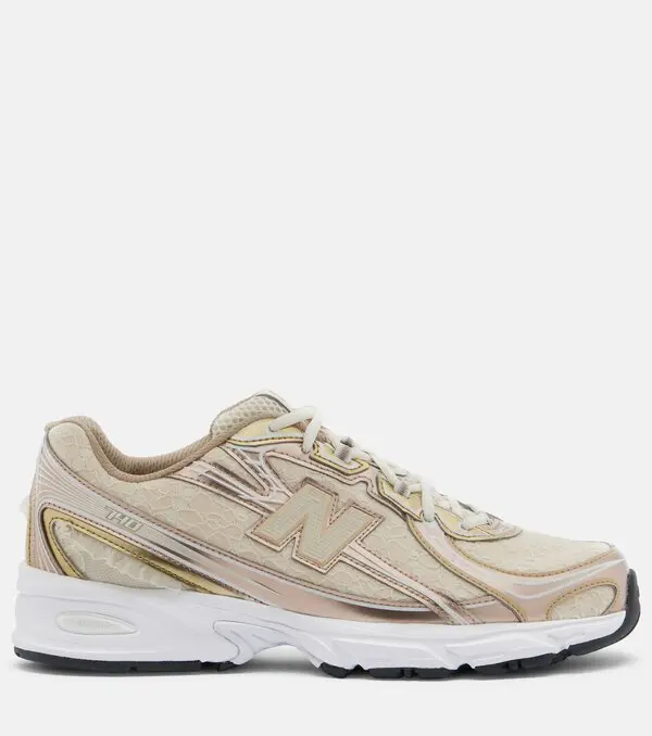 NEW BALANCE 740 Lace-trimmed Sneakers