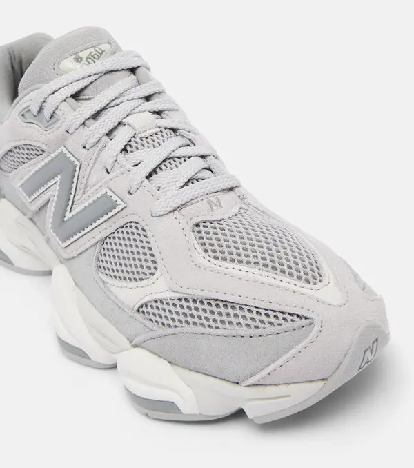 NEW BALANCE 9060 Leather-trimmed Sneakers