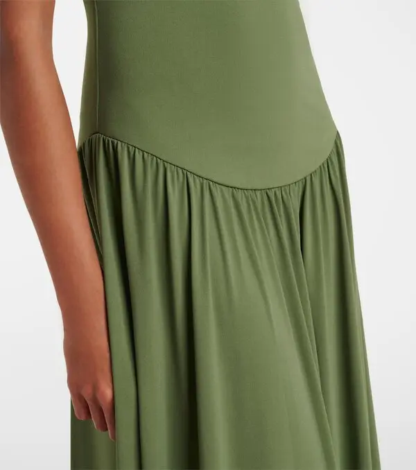 BANANHOT Erin Gathered Maxi Dress