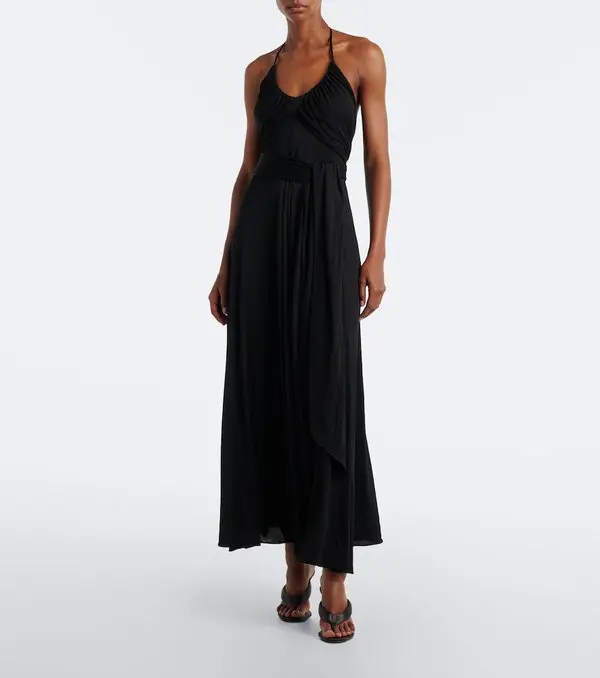 Alaïa Padded Thong Sandals