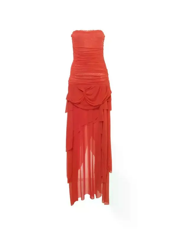 GUIZIO Lyla Maxi Dress - Red
