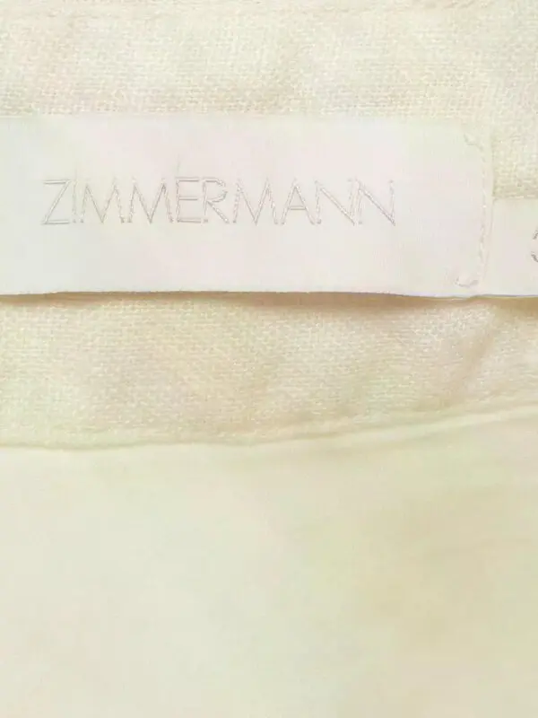 Zimmermann Brighton Paisley-print Linen Mini Shorts