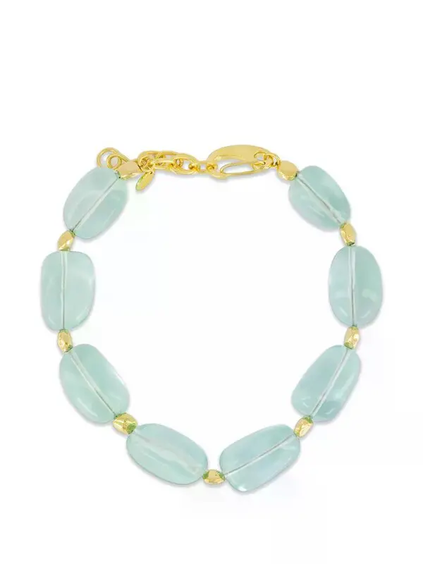 LIZZIE FORTUNATO Glass Beaded Necklace