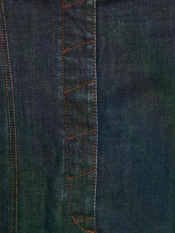 JEAN PAUL GAULTIER Lace-up High-waisted Jeans