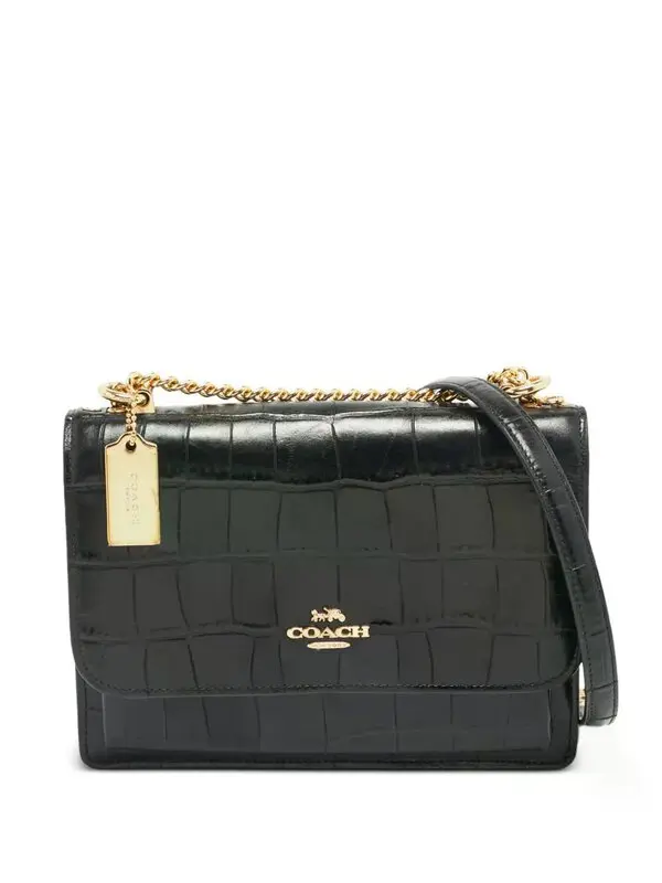 COACH VINTAGE Klare Croc-embossed Crossbody Bag