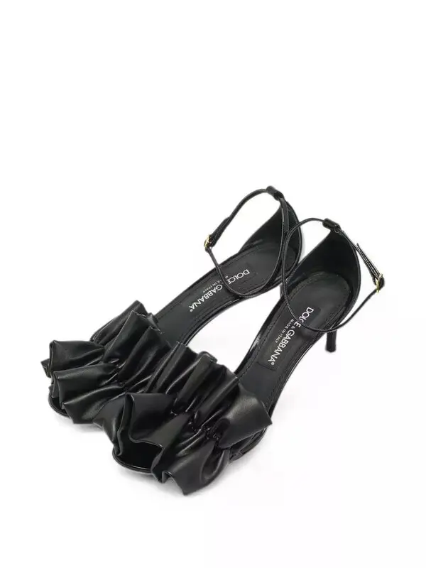 Dolce & Gabbana Keira Ruched Sandals