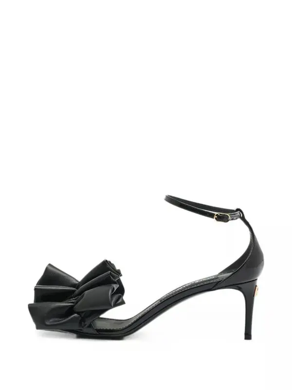 Dolce & Gabbana Keira Ruched Sandals