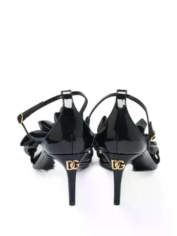 Dolce & Gabbana Keira Ruched Sandals