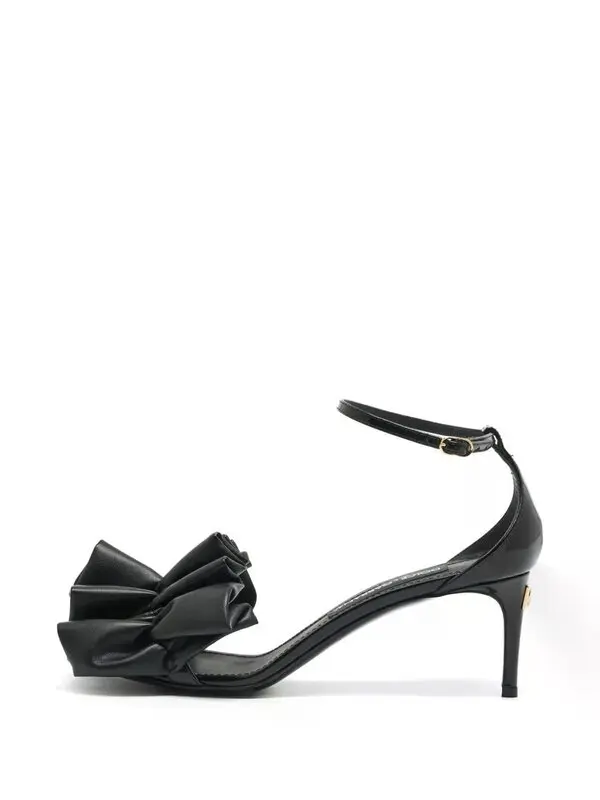 Dolce & Gabbana Keira Ruched Sandals