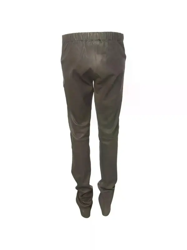 JOSEPH Lambskin Skinny Trousers