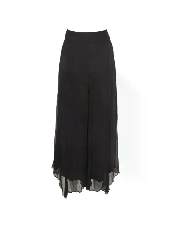 Zimmermann Wide-leg Asymmetric Culotte Pants