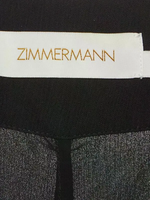 Zimmermann Wide-leg Asymmetric Culotte Pants