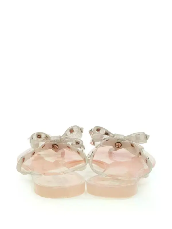 Valentino Garavani Rockstud Thong Flats - Silver