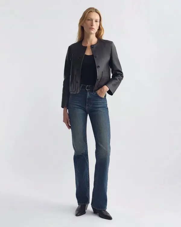 NILI LOTAN Ophelie Leather Jacket