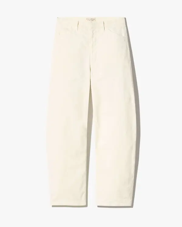 NILI LOTAN Tribeca Corduroy Pant - Stone