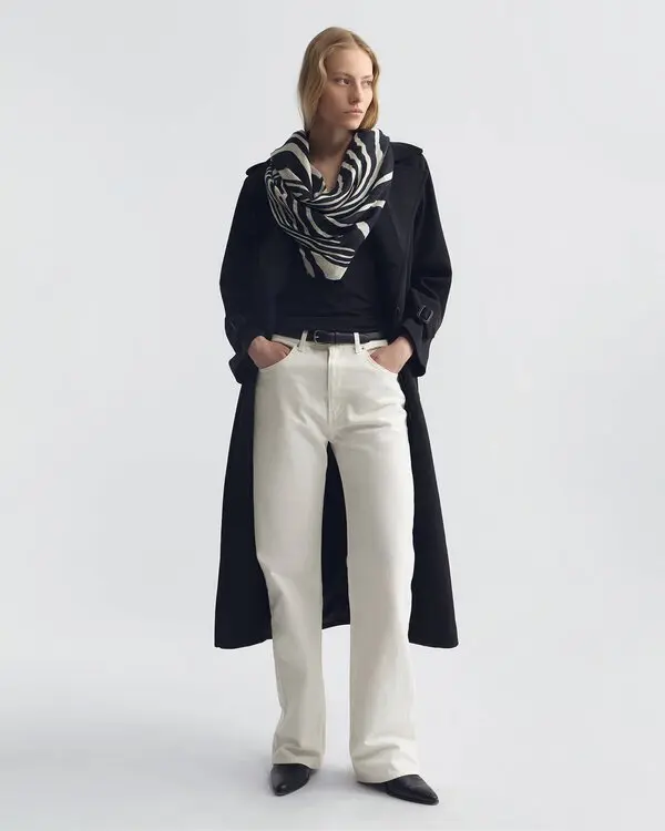 NILI LOTAN Zebra Scarf