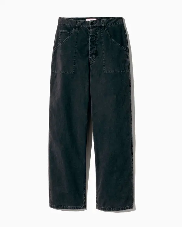 NILI LOTAN Whitney Cotton Pant - Carbon