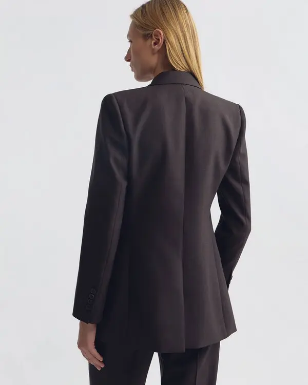 NILI LOTAN Double-breasted Wool Jacket