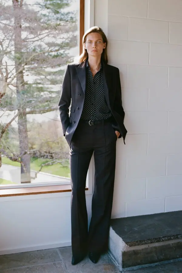 NILI LOTAN Double-breasted Wool Jacket