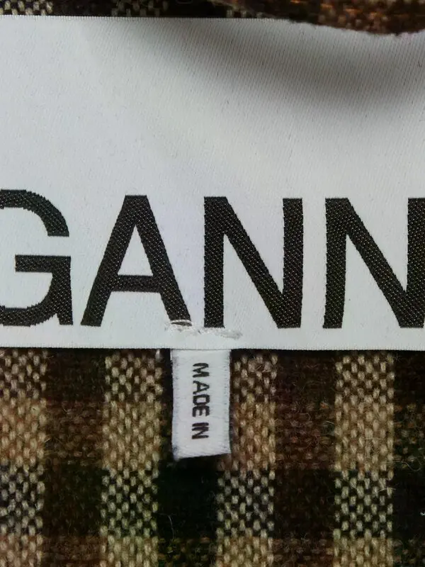 GANNI Fitted Denim Jacket