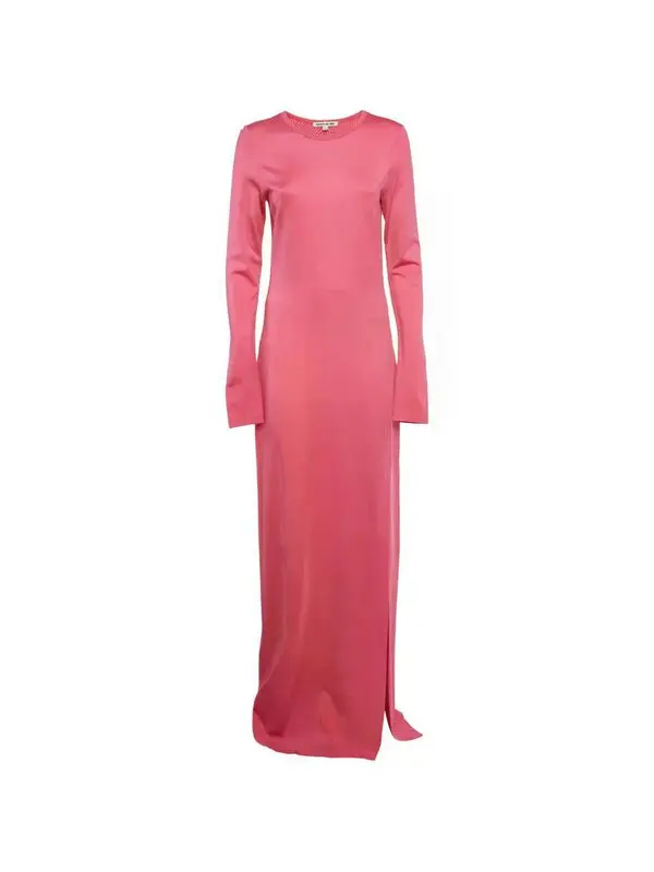 424 Long-sleeve Maxi Dress - Pink
