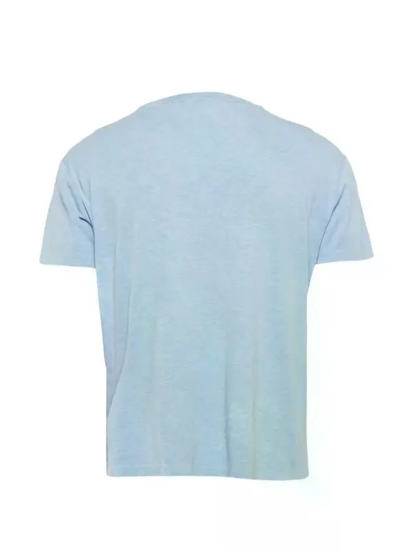 Polo Ralph Lauren Embroidered-logo T-shirt - Blue