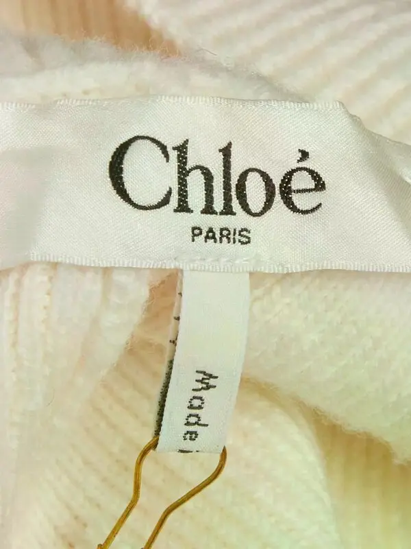 Chloé Rib-knit Track Pants With Belt