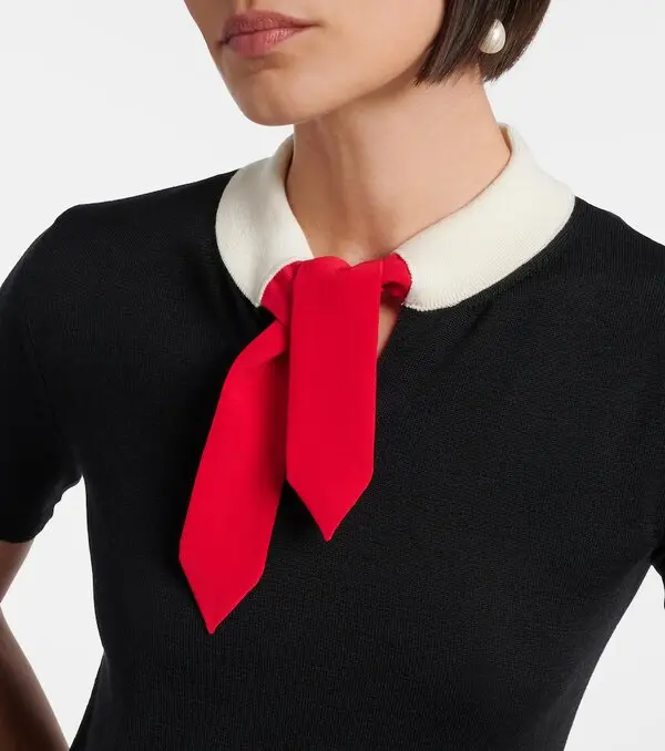 Valentino Garavani Vlogo Wool-blend Sweater