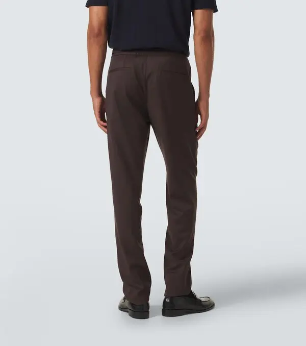 LARDINI Virgin Wool Slim Pants