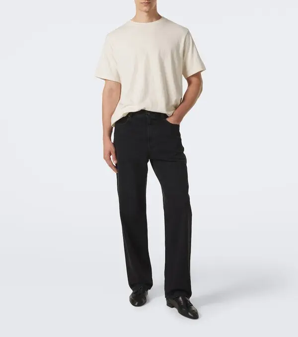 THE ROW Maiko Cotton Jersey T-shirt - White