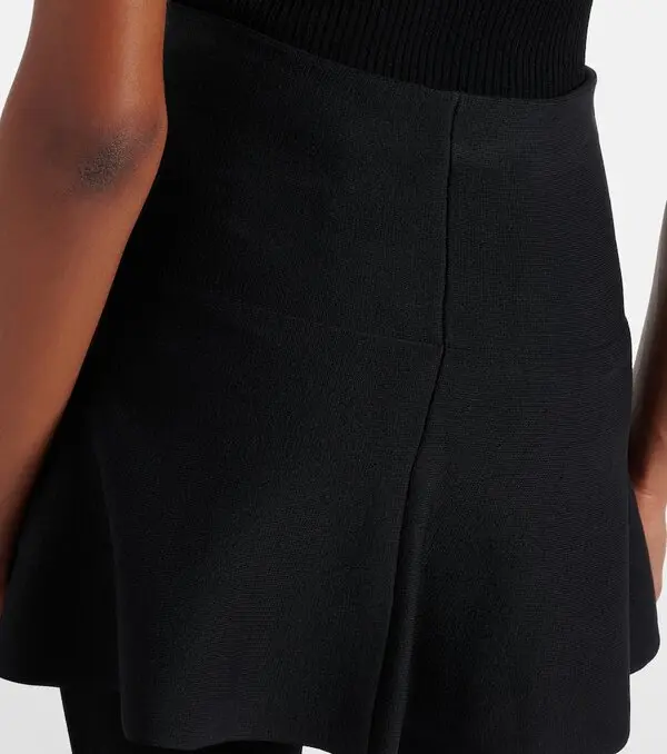 Alaïa Cropped Peplum Leggings