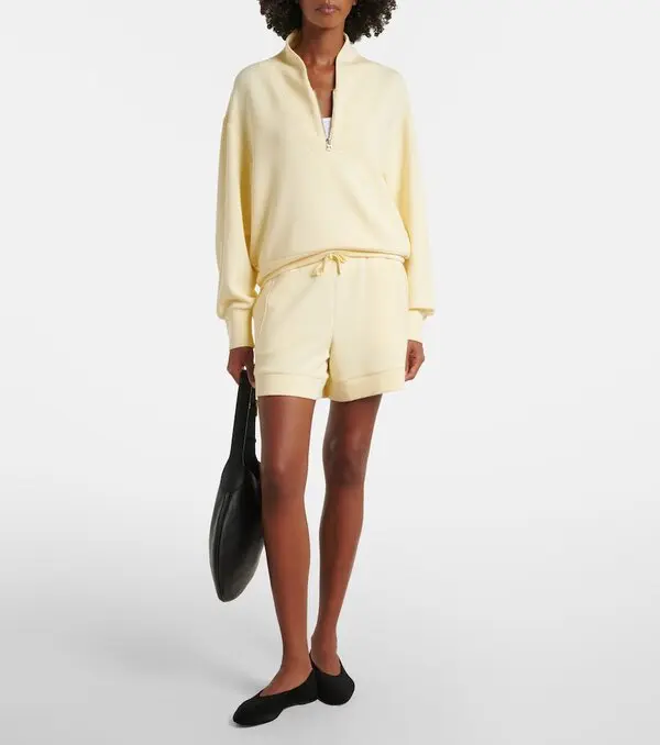 Varley Davidson Jersey Sweatshirt With Half Zip