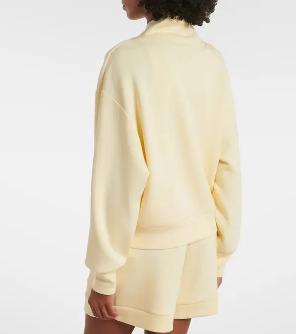 Varley Davidson Jersey Sweatshirt With Half Zip