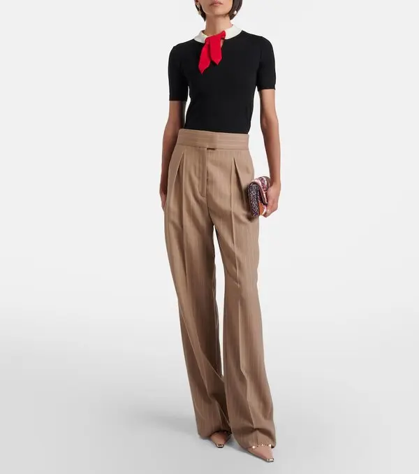 Valentino Garavani Vlogo Wool-blend Sweater